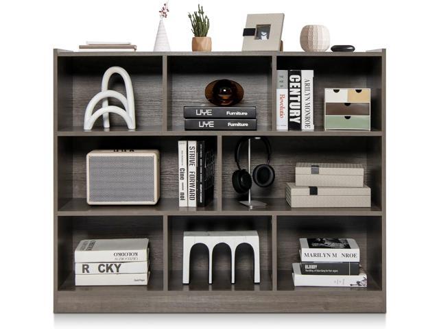 Click here for LDAILY 8 Cube Low Bookcase  3 Shelf Horizontal Boo... prices