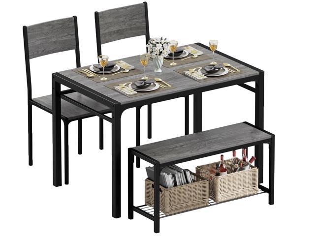 Click here for JUMMICO 43.3 Dining Table Set for 4  Kitchen Table... prices