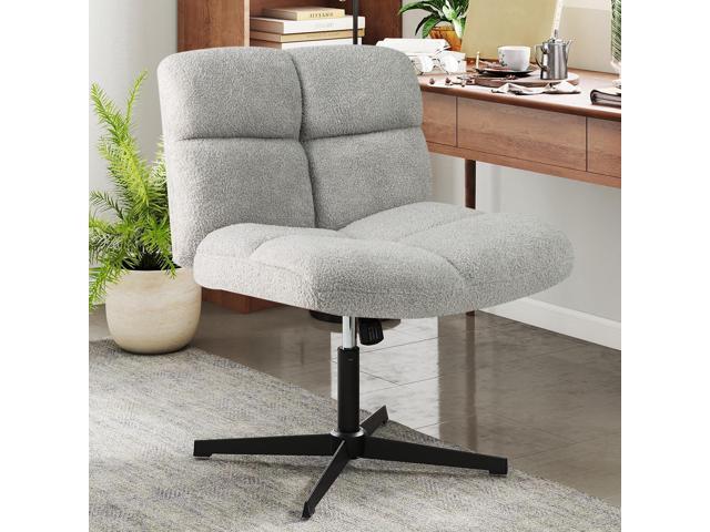 Click here for COSTWAY Cross Legged Office Chair  Armless Wide Se... prices