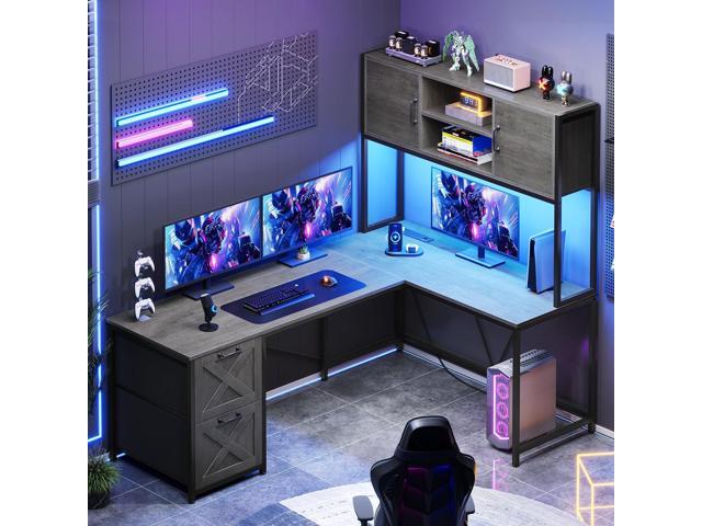 Click here for SEDETA L Shaped Gaming Desk  Reversible Computer D... prices