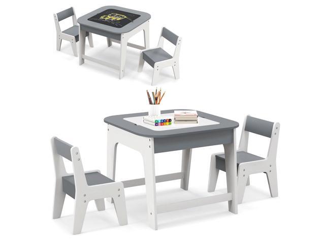Click here for Costzon Kids Table and Chair Set  3-in-1 Wooden Ac... prices