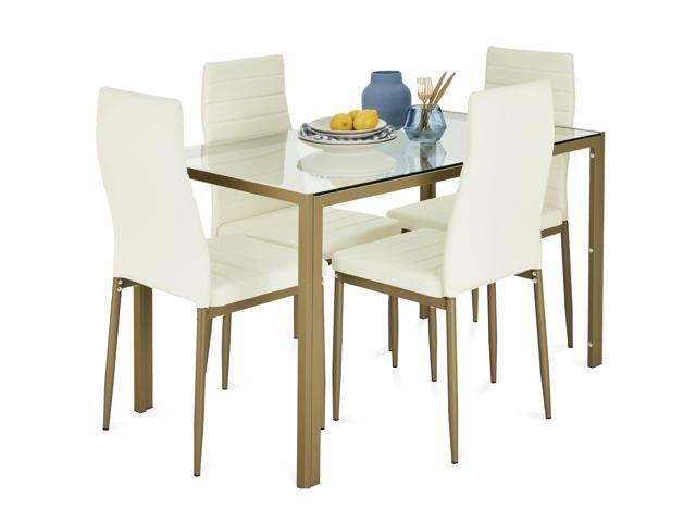 Click here for Best Choice Products 5-Piece Glass Dining Set  Mod... prices