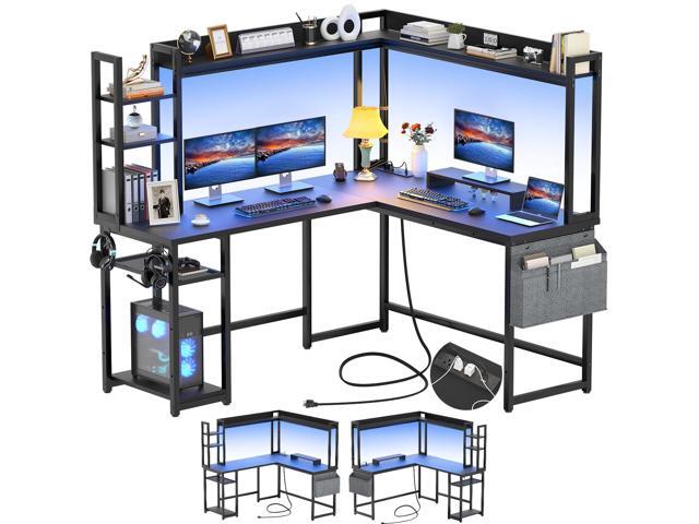 Click here for Aheaplus L Shaped Gaming Desk  Reversible L Shaped... prices
