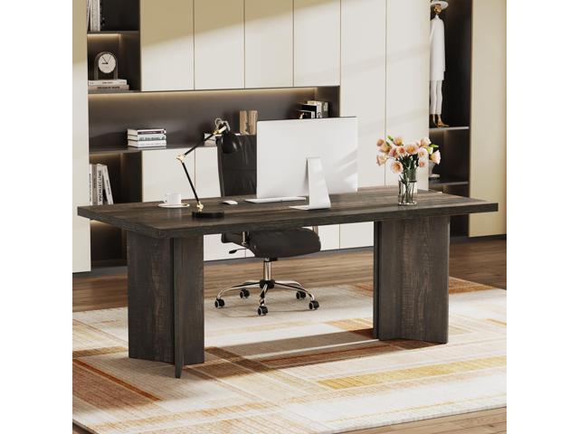 Click here for Tribesigns 63-inch Executive Desk  Vintage Office... prices