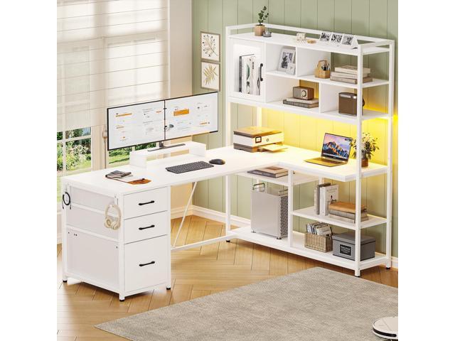 Click here for SEDETA L Shaped Computer Desk  58 Office Desk with... prices