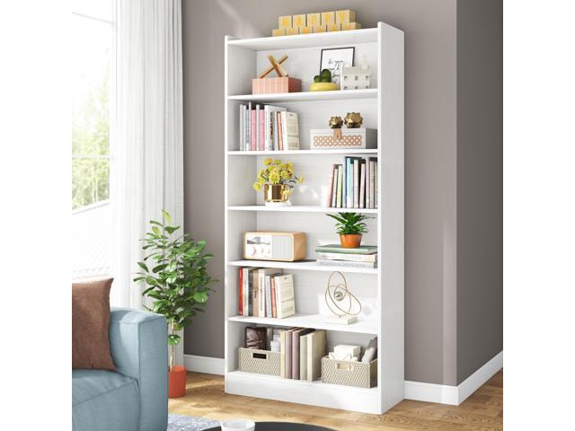 Click here for Tribesigns 78-inch Tall Bookcase  Modern 7-Tier Wh... prices