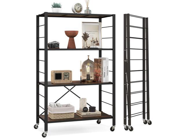Click here for Giantex 4-Tier Folding Storage Shelf  Collapsible... prices