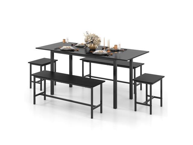 Click here for Giantex Dining Table Set for 4-6  5-Piece Kitchen... prices