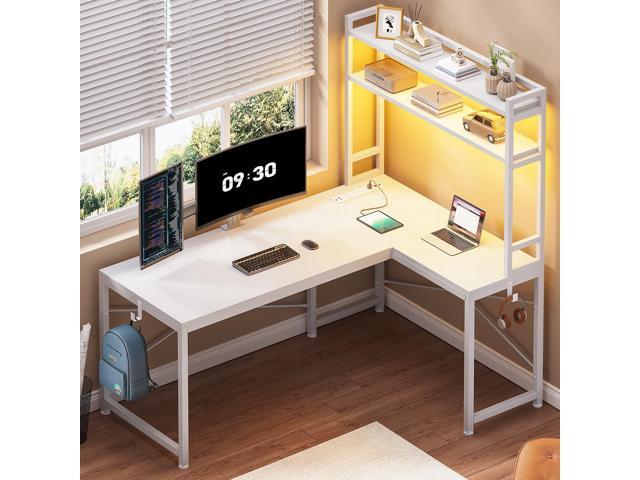 Click here for SEDETA White Corner Desk  Reversible 45.3 Small Co... prices