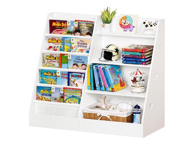 Click here for Lerliuo 4 Tier Kids Bookshelf and Storage Organize... prices
