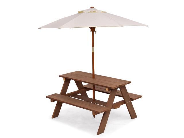 Click here for Costzon Kids Picnic Table  Wooden Childrens Table... prices