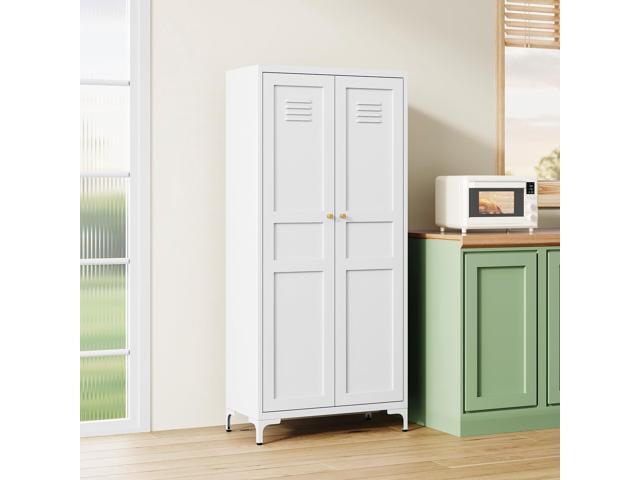 Click here for MIIIKO Storage Cabinet with Doors  Tall Kitchen Pa... prices