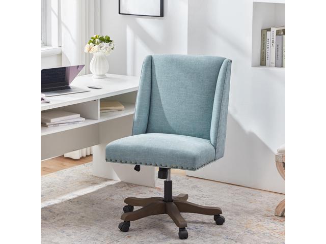 Click here for Armless Office Chair with Wooden Legs  Modern Adju... prices