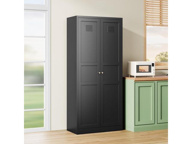 Click here for MIIIKO Metal Pantry Cabinet  Utility Storage Cabin... prices