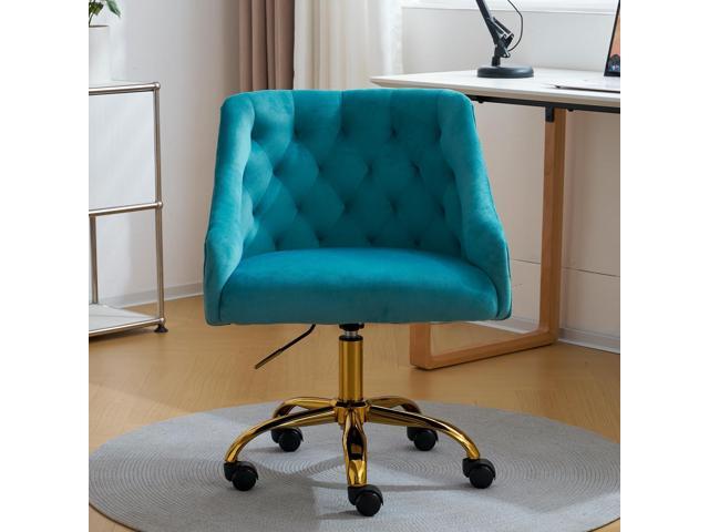 Click here for Sepnine Velvet Fabric Swivel Task Chair for Home O... prices