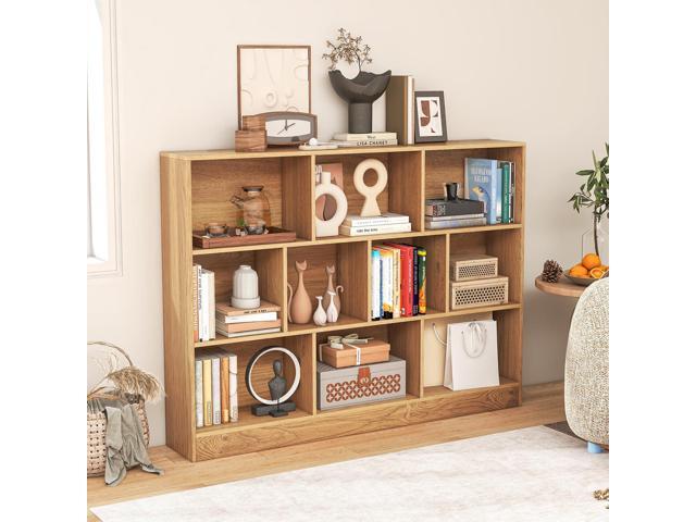 Click here for Giantex 10 Cube Bookcase  4-Tier Freestanding Book... prices