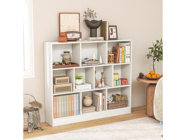 Click here for Giantex 10 Cube Bookcase  4-Tier Freestanding Book... prices