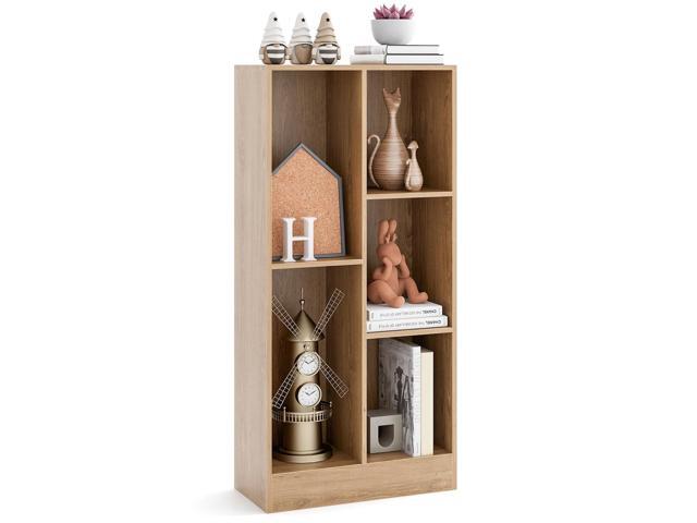 Click here for Tangkula 5-Cube Bookshelf  41H Floor Bookcase with... prices