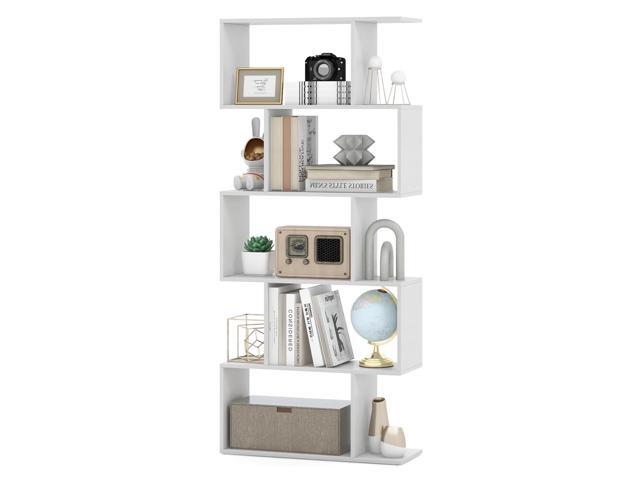 Click here for 5-Tier Geometric Bookcase  62.5 Freestanding Room... prices