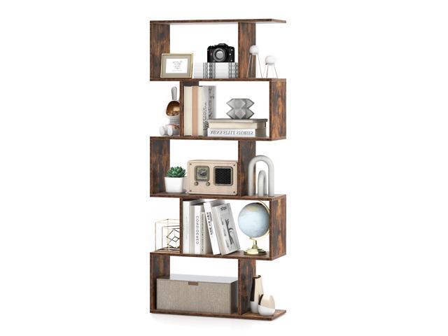 Click here for 5-Tier Geometric Bookcase  62.5 Freestanding Room... prices