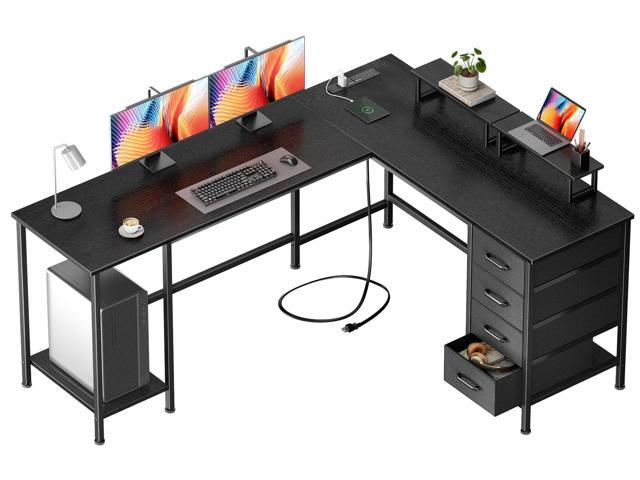 Click here for 66 L Shaped Computer Desk  94.4 Home Office Desk w... prices