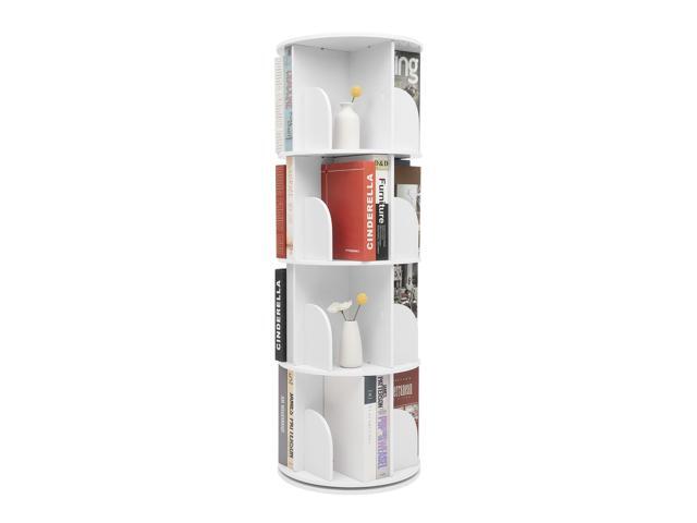 Click here for YIYIBYUS Rotating Bookshelf Tower  360 Display 4-T... prices