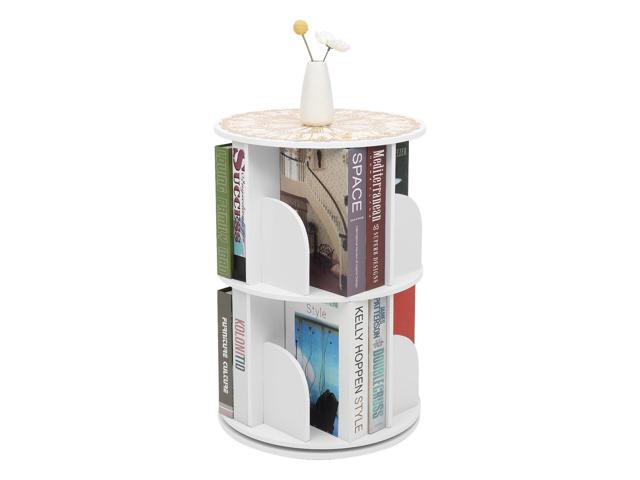 Click here for YIYIBYUS Rotating Bookshelf Tower  360 Display 2-T... prices