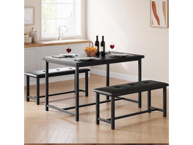 Click here for Dining Table Set for 4  Kitchen Table with 2 Uphol... prices