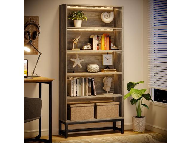 Click here for Tribesigns Tall Bookcase Bookshelf  70.8 Large Boo... prices