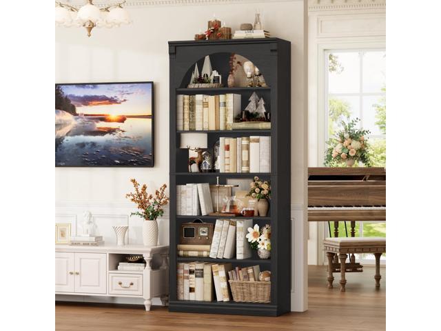 Click here for FACBOTALL 73 Tall Arched Bookcase and Bookshelf  F... prices