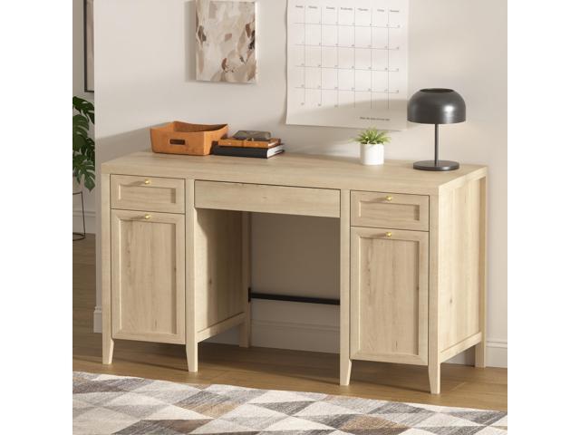 Click here for 52 Large Executive Desk with Drawers  Farmhouse Wo... prices