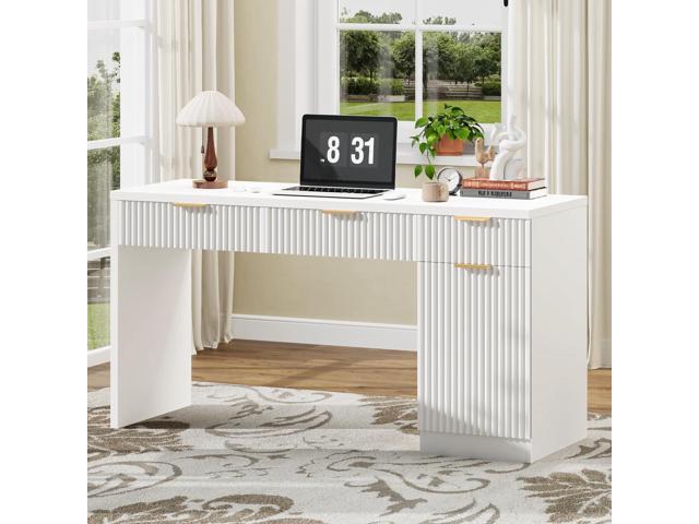 Click here for Vabches 60 Executive Desk with Fluted Drawers  Woo... prices