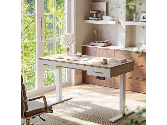 Click here for TIQLAB One-Piece Top Electric Standing Desk  47 x... prices