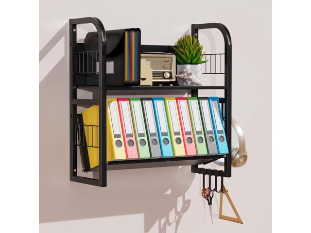 Click here for Wall Mounted Bookshelf - 2 Layer Hanging Bookshelf... prices