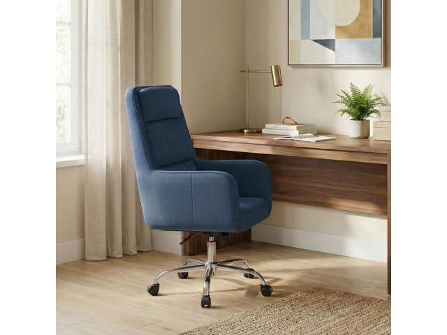 Click here for COLAMY Cocoon Modern High Back Home Desk Chair  Up... prices