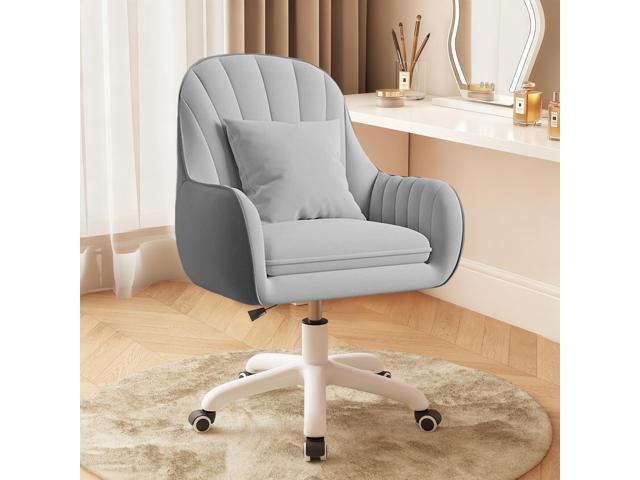 Click here for Cute Home Office Chair Velvet Upholstered Desk Cha... prices