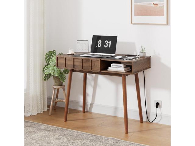 Click here for Mid Century Modern Desk  Executive Home Office Des... prices