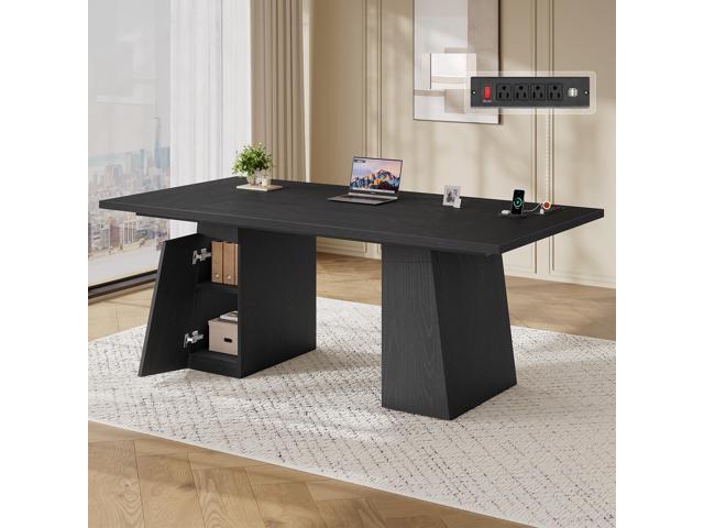 Click here for 63 in Executive Desk with Power Outlets  Modern Ho... prices