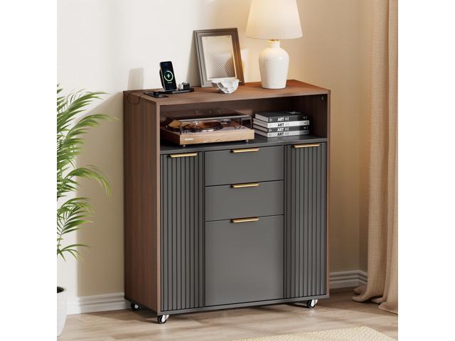Click here for Fluted Storage Cabinet with 3 Drawers  37 Small Mo... prices