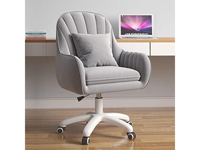 Click here for Mid Back Velvet Vanity Chair Swivel Rolling Desk C... prices