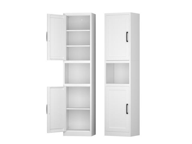 Click here for Tall Narrow Bathroom Storage Cabinet - Metal Pantr... prices
