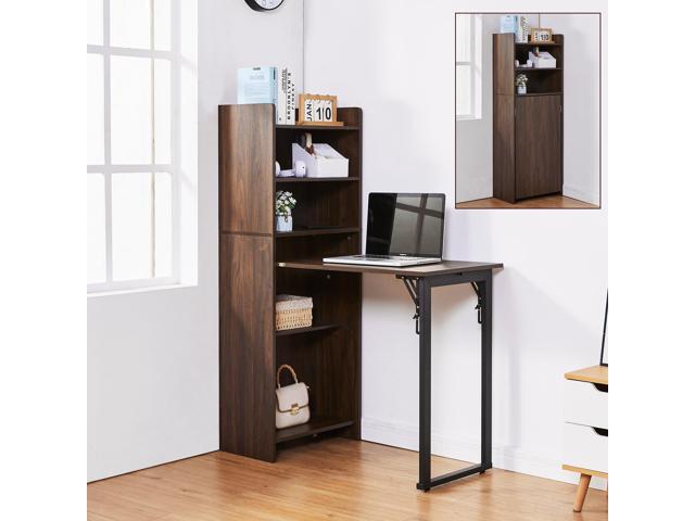 Click here for Foldable Desk with Storage Hidden Desk with Built-... prices