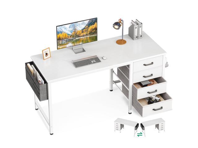 Click here for Casaottima 48-Inch Computer Desk with 4 Fabric Dra... prices