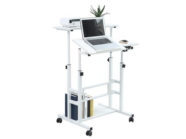 Click here for UNICOO Portable Standing Desk on Wheels  Height Ad... prices
