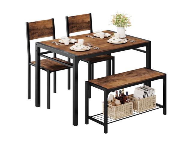 Click here for Shahoo Kitchen Table and 2 Chairs for 4 with Bench... prices