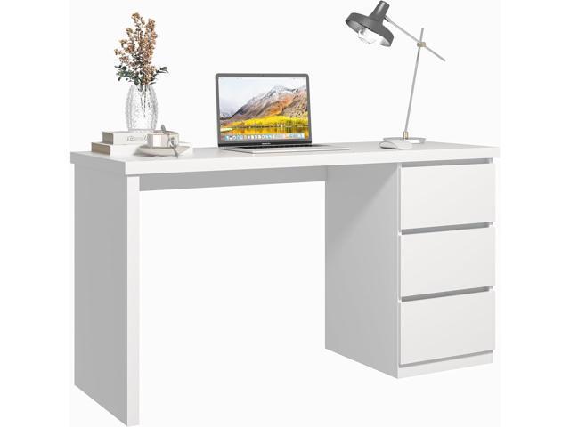 Click here for furtble White Desk with Drawers  55 W Home Office... prices