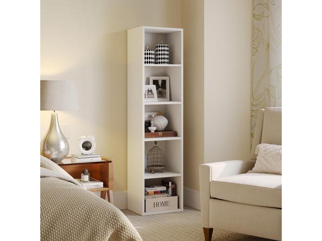 Click here for MXV Narrow Bookshelf  5-Tier Open Bookcase  Coner... prices