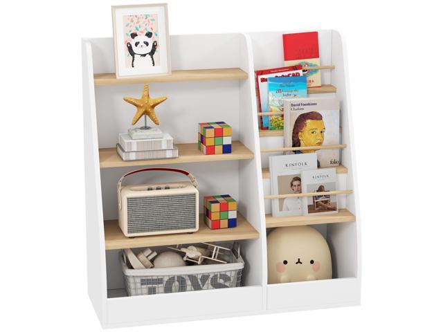 Click here for Qaba Kids Bookshelf and Toy Storage Organizer  4 T... prices