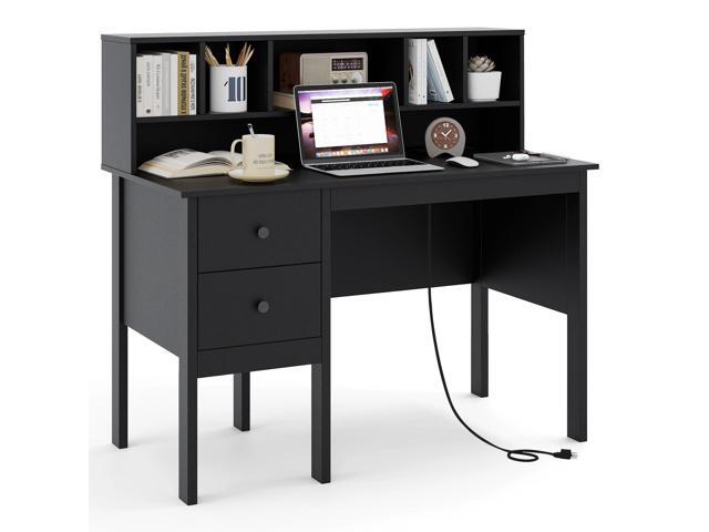 Click here for LDAILY Modern Home Office Desk with Hutch  Office... prices