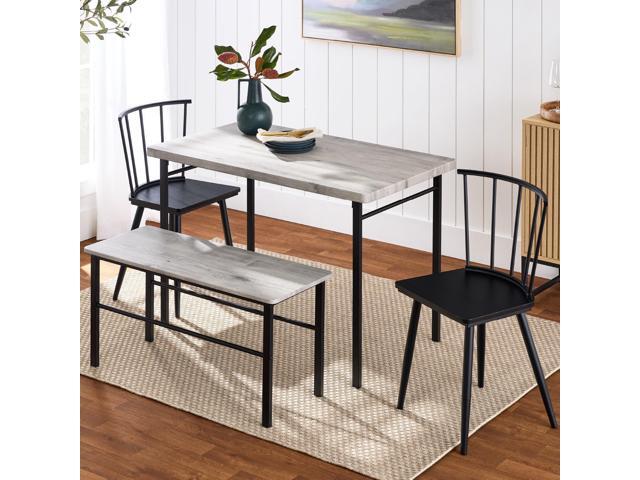 Click here for Best Choice Products 4-Piece Farmhouse Dining Tabl... prices